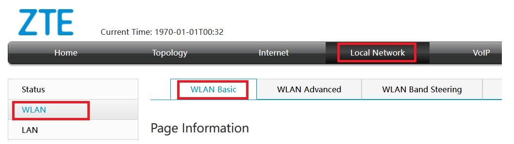 ZTE Changing Wifi Name and Password