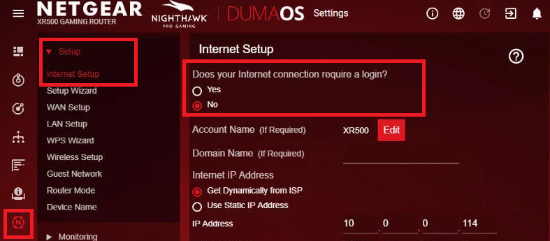 Netgear Modem E-WAN Service Configuration - Superloop