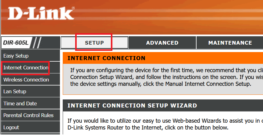 D-Link Modem E-WAN Service Configuration - Superloop