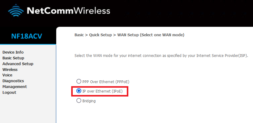 Netcomm modem guide - DSL