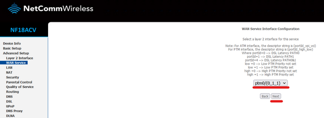 Netcomm modem guide - DSL