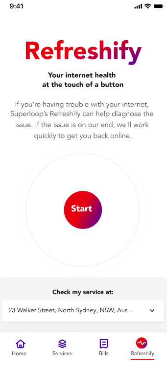 Refreshify: A Troubleshooting Tool in Your Superloop App