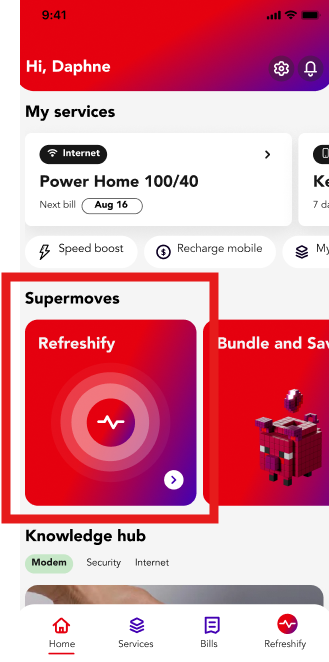 Refreshify: A Troubleshooting Tool in Your Superloop App