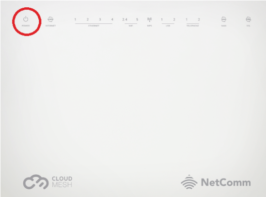 Netcomm Modem E-WAN Service Configuration - Superloop