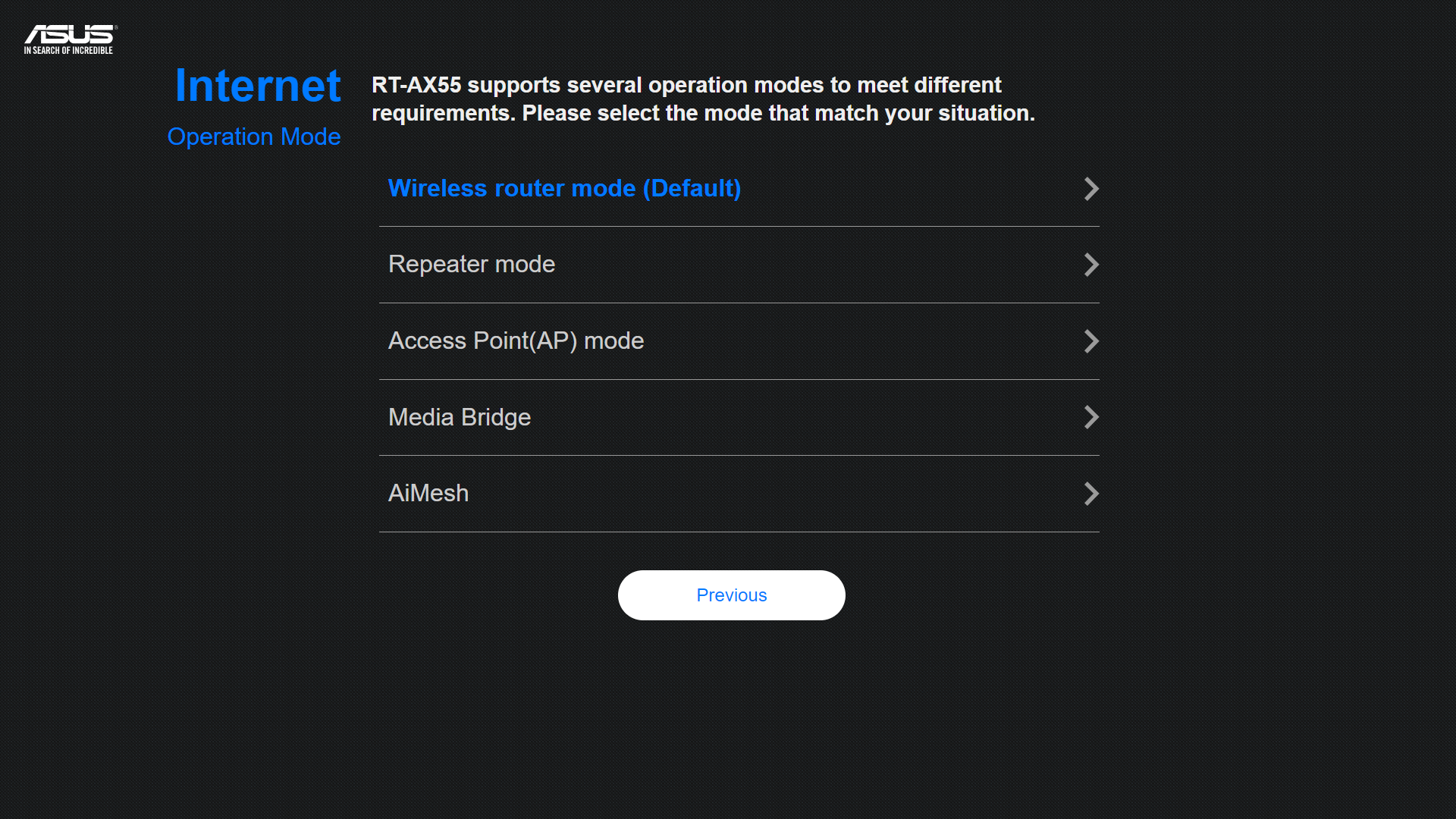 ASUS modem guide - EWAN