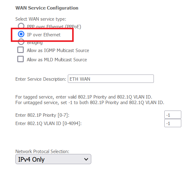 Netcomm modem guide - EWAN